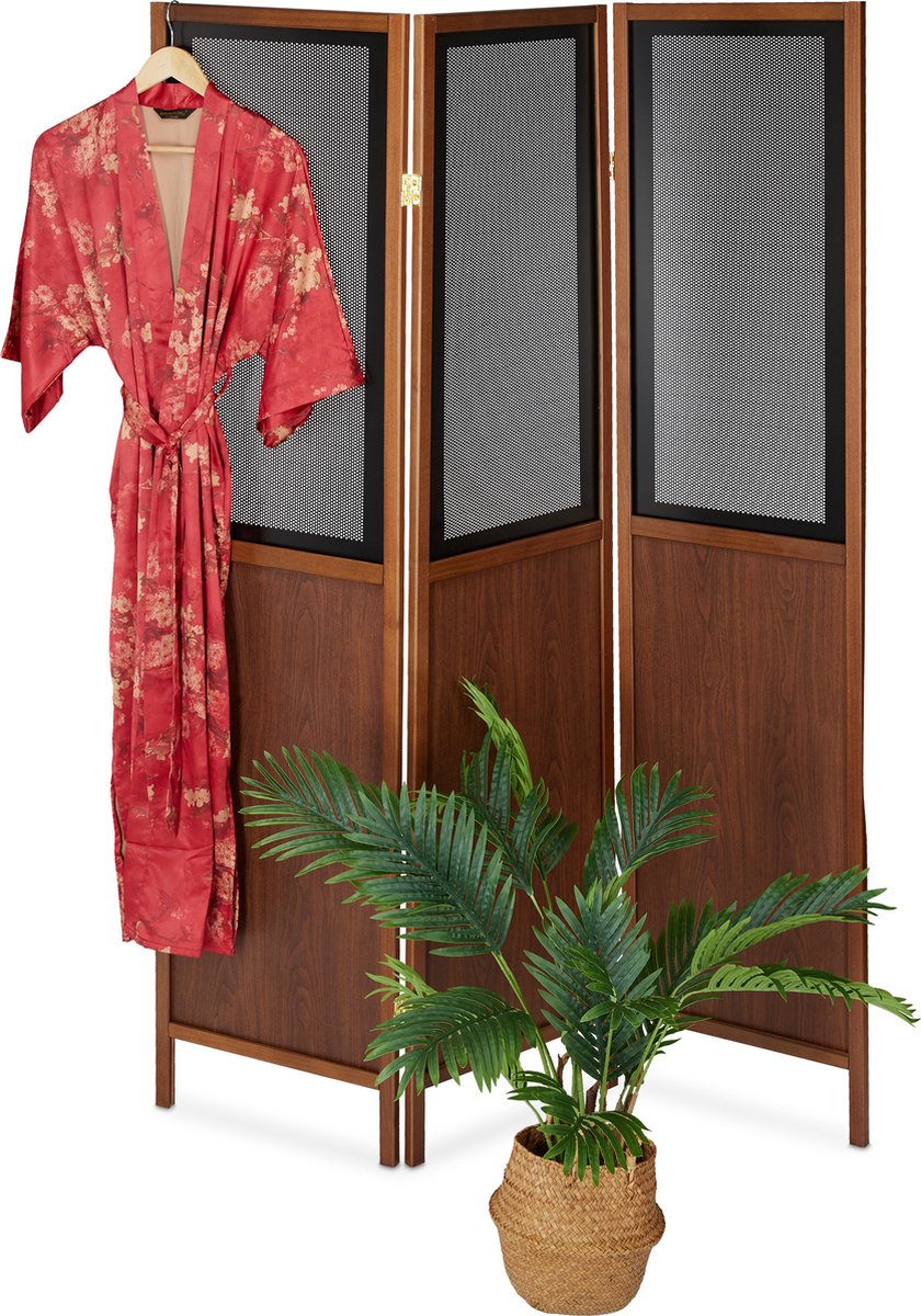 relaxdays Paravent 3-part - paravent - 179 cm de haut - salon ...