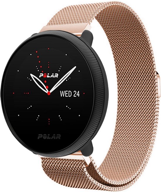 Strap-it Luxe Milanese bandje - geschikt voor Polar Ignite / Ignite 2 ...