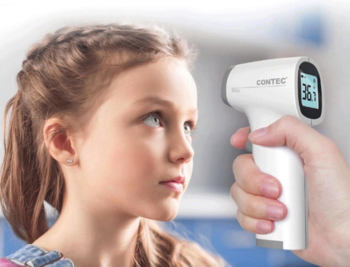 Digitale Infrarood Koortsthermometer - Voorhoofd Thermometer ...