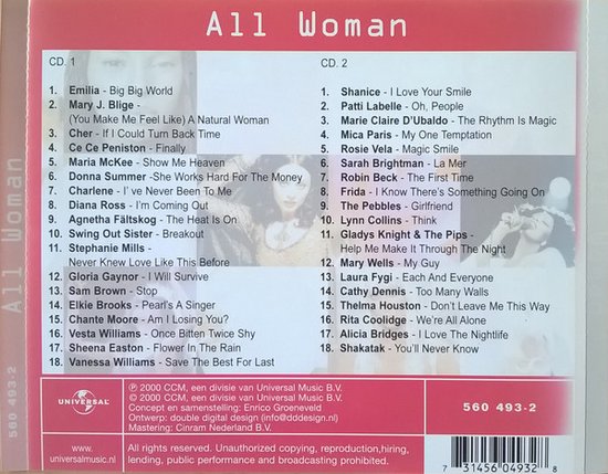 All Woman, various artists | CD (album) | Muziek | bol.com