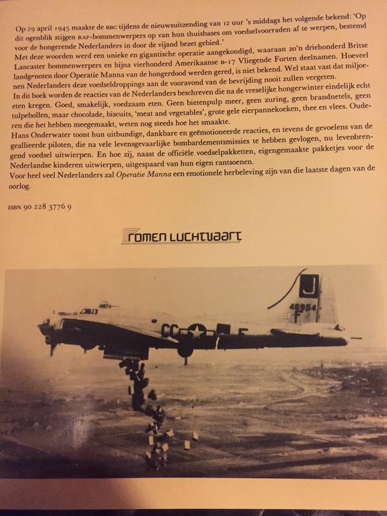 Operatie "Manna", Hans Onderwater | 9789022837764 | Boeken | bol