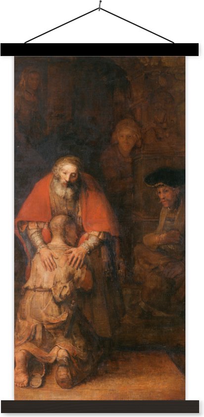 Affiche scolaire - Le retour du fils prodigue - Rembrandt van Rijn ...