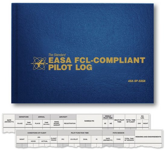 ASA STANDARD EASA FCL-COMPLIANT PILOT LOGBOOK | bol.com