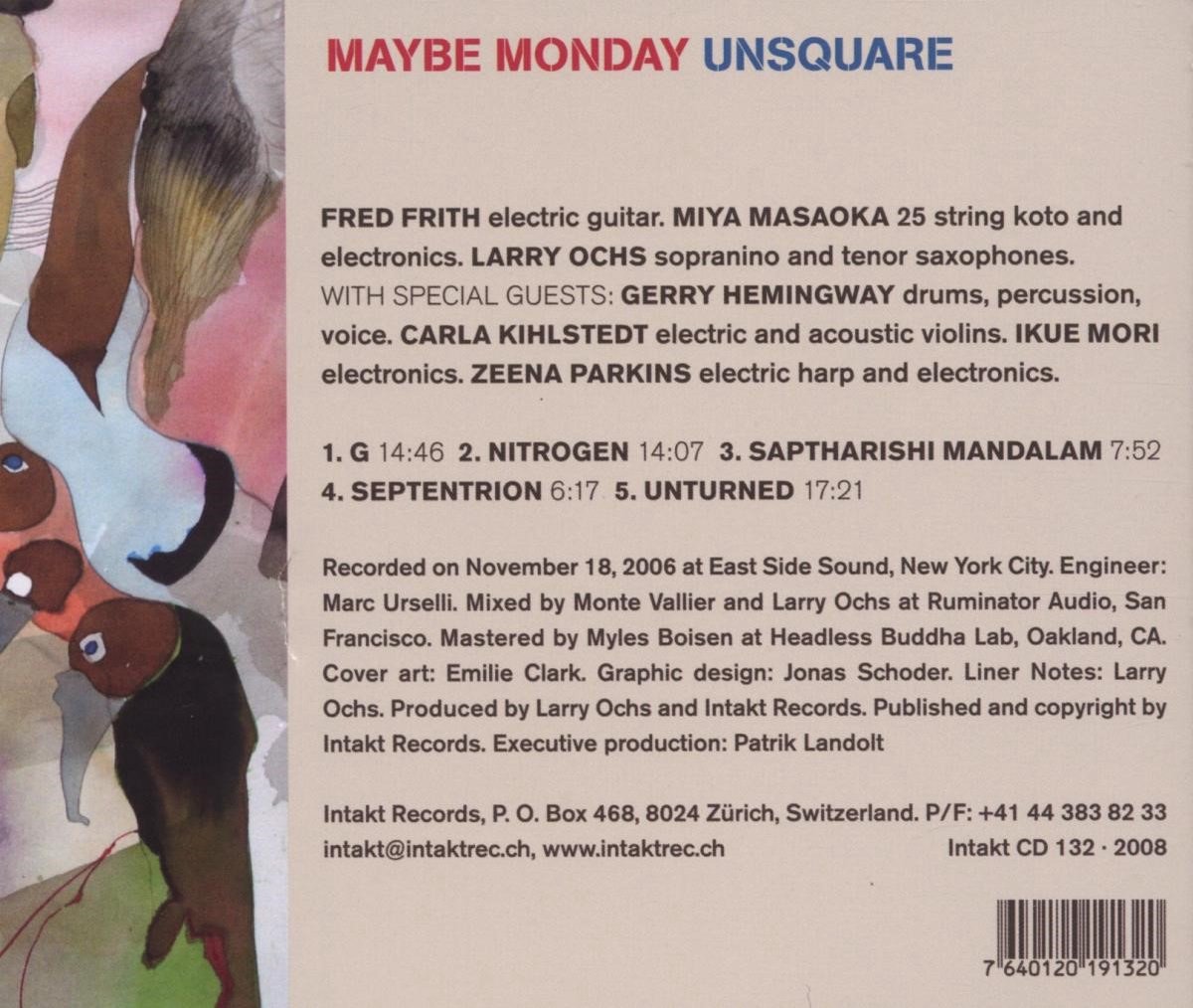 Maybe Monday - Unsquare (CD), Maybe Monday | CD (album) | Muziek | bol.com