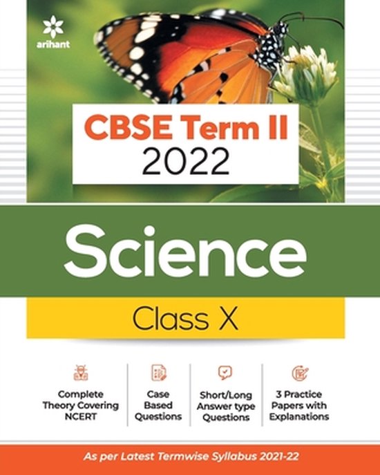 Arihant Cbse Science Term 2 Class 10 for 2022 Exam (Cover Theory and ...