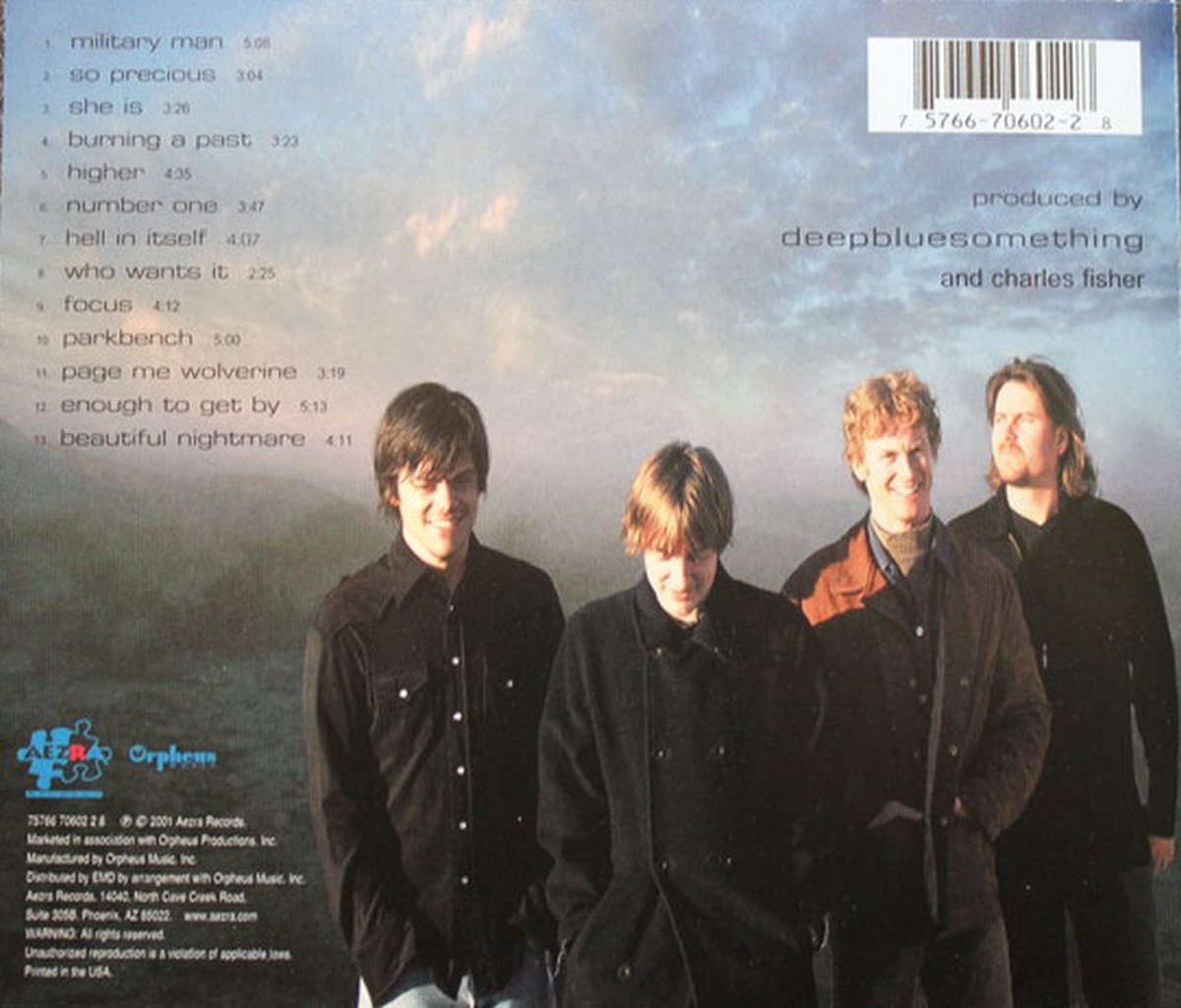 Deep Blue Something, Deep Blue Something | CD (album) | Muziek | bol