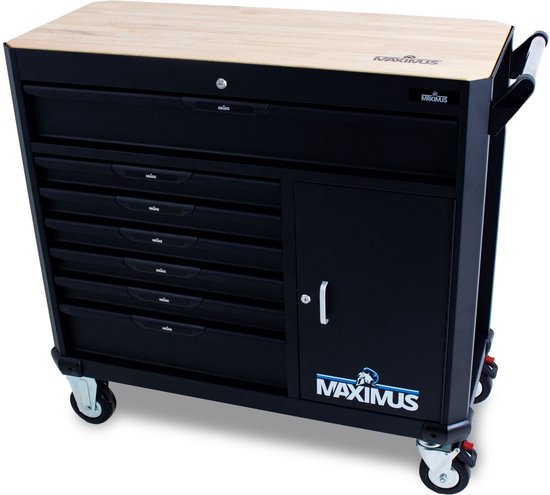 Maximus Gereedschapswagen Gevuld 'Crixus XL' 403-delig + Maximus ...