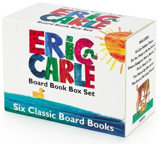 Eric Carle Six Classic Board Books Box Set, Eric Carle | 9780062815682 ...