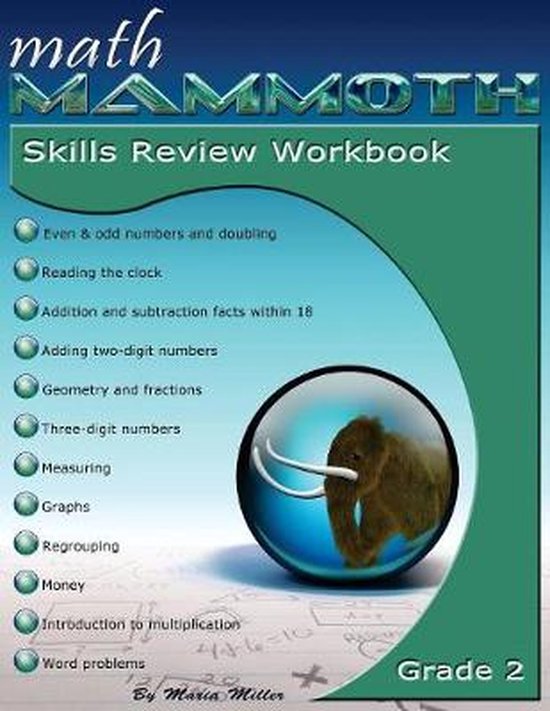 Math Mammoth Grade 2 Skills Review Workbook | 9781942715290 | Maria ...
