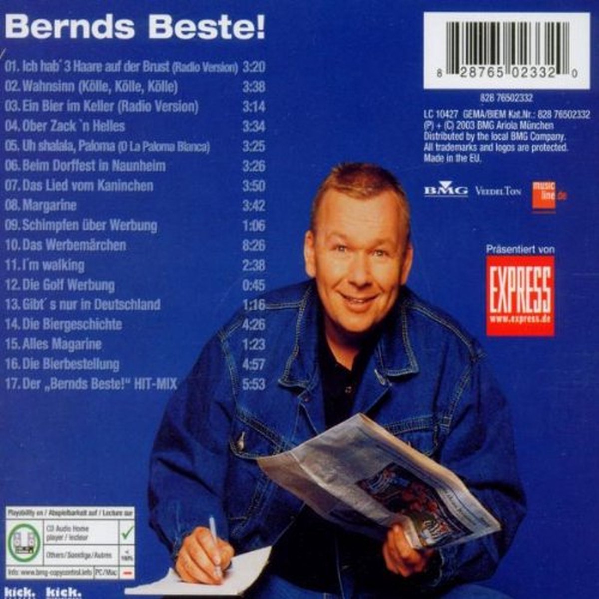 Bernds Beste, Bernd Stelter | CD (album) | Muziek | bol.com