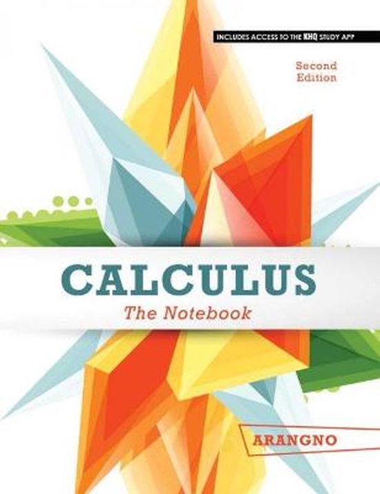 Calculus: The Notebook | 9781792463259 | Deborah C Arangno | Boeken ...