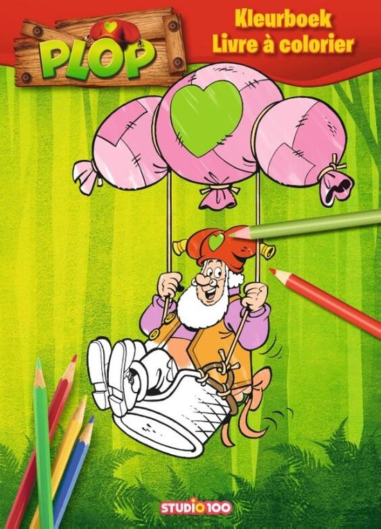 Plop kleurboek 2022, Studio 100 | 9789462776296 | Boeken | bol.com