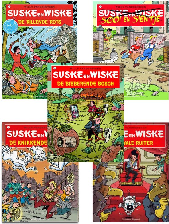 Suske en Wiske Strippakket #5 (5 strips) | stripboek, stripboeken ...
