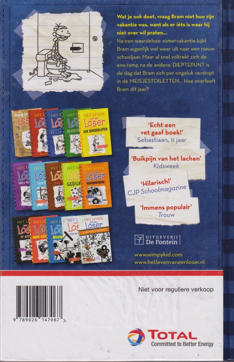 Het leven van een loser - Vette pech!, Jeff Kinney | 9789026147067 ... Het leven van een loser - Vette pech!, Jeff Kinney | 9789026147067 ...