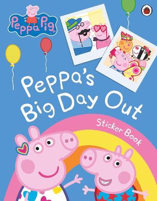 Peppa Pig- Peppa Pig: Peppa's Big Day Out Sticker Scenes Book, Peppa Pig |... | bol.com