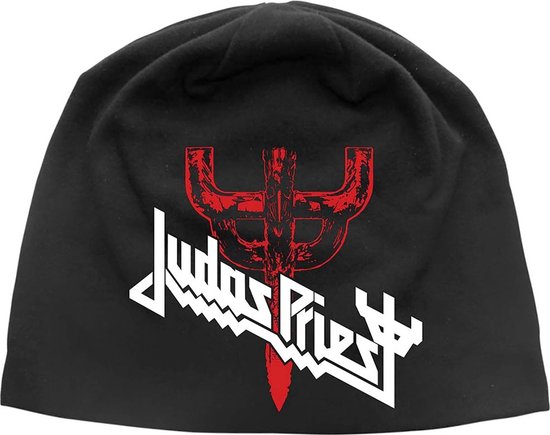 Judas Priest - Logo & Fork Beanie Muts - Zwart | bol