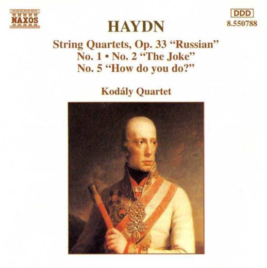 Kodaly Quartet - String Quartets Op. 33, Nos. 1, 2, (CD), Kodaly Quartet | Muziek | bol