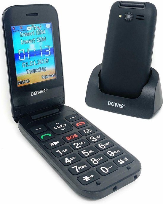 VERPAKKINGSSCHADE - Denver Senioren - Big Button - Mobiele Telefoon ...