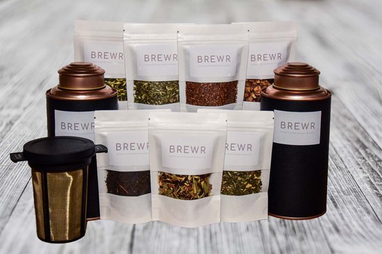 Brewr Tea - Organische losse thee mix - Verwenpakket - Biologisch | bol.com