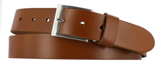 Leren Riem Heren/Dames | 3.5cm breed | Riemmaat: 85cm (totale lengte ...