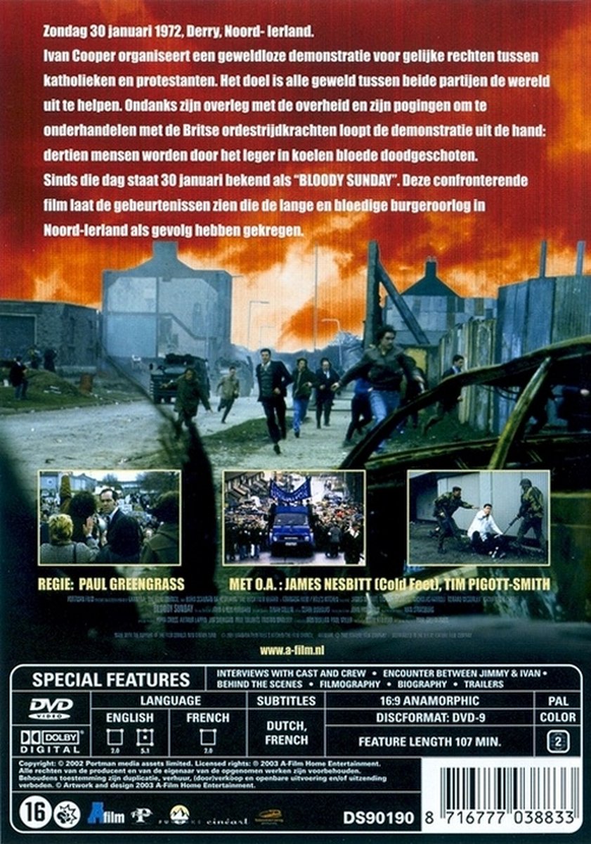 Bloody Sunday (Dvd), Allan Gildea | Dvd's | bol