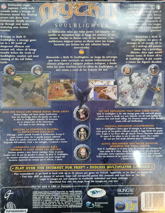 Myth 2 - Soulblighter (1998) - Big Box (Best Of) /PC | Games | bol