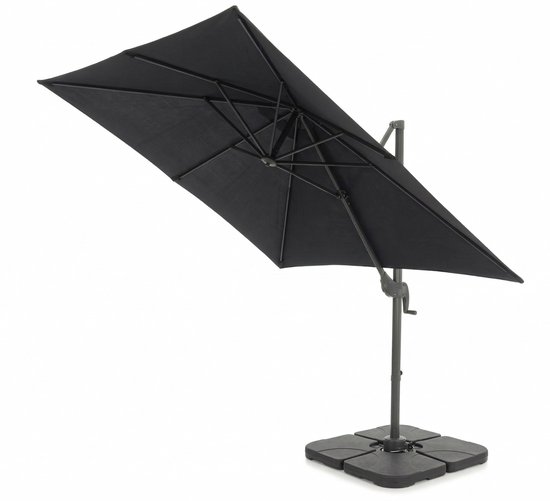 ACAZA Parasolvoet - Parasoltegels - Parasolvoeten - Tot 72 kg - Zwart ...