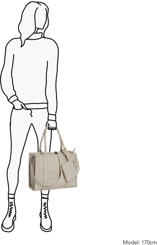 Daniel Ray Handtas/Schoudertas Tote Bag Hanover Beige | bol