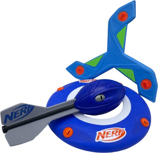 NERF Vortex, Frisbee, Boemerang Gooi & Vang Set | bol