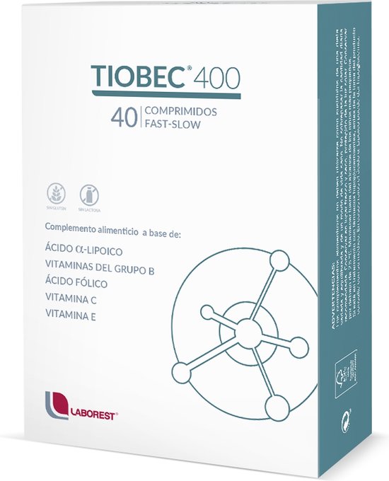 Tiobec 400 40 tablets | Laborest | bol