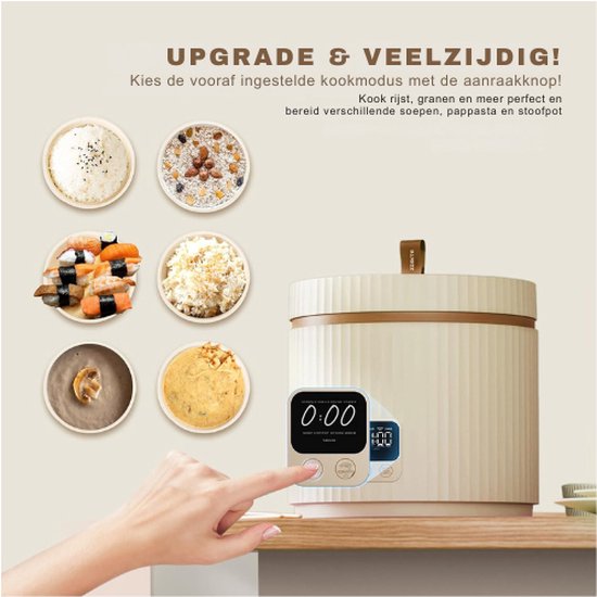 Rice Cooker Pro Rijstkoker - 1.5 Liter - Klein Mini Maar ...