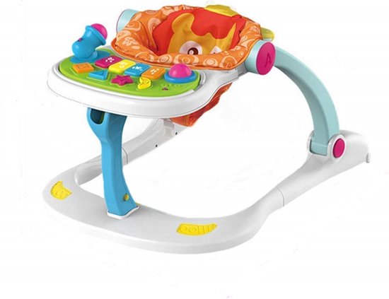 Velox Goods VL-511 Baby Loopstoel – Verstelbare Hoogte & Wielen ...
