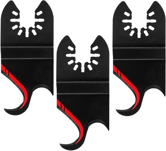 Multitool Zaagbladen - Multi-Mes & Haakmes - 3 Stuks Voor Het Snijden ...