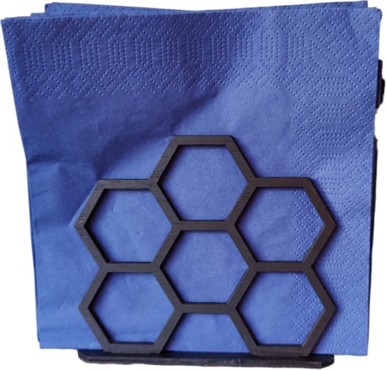 Djemzy Servettenhouder Napkin Holder Servethouder Hexagoon