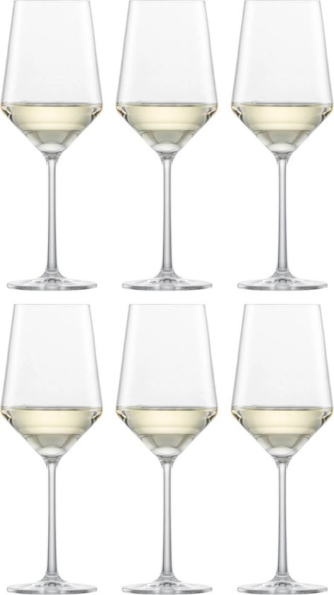 Schott Zwiesel - Pure - Kristal - Witte Wijn - Glazen - Sauvignon - 407 ml - 6 Stuks | bol