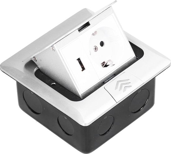 Waterdichte Pop Up Vloer Stopcontact - Sabotagebestendige Bakje Outlet ...
