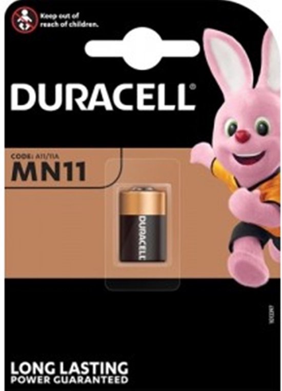 Duracell A11 MN11 11A 6V Security alkaline batterij - 20 Stuks | bol