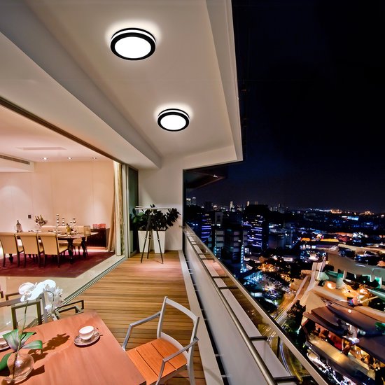 LED Plafondlamp - Kozolux Scarly - 30W 2700lm - Aanpasbare Lichtkleur 3in1 CCT - IP65... | bol