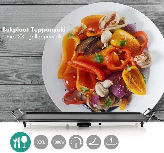 DD Bakplaat xxl - Gourmet - Grillplaten - Gourmetstel 26x103x11cm ...