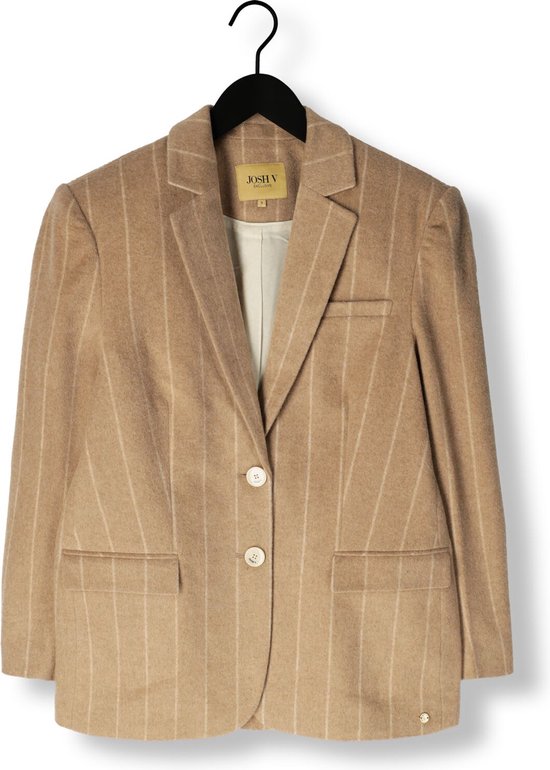 JOSH V Sadie Blazers Dames - Camel - Maat L | bol