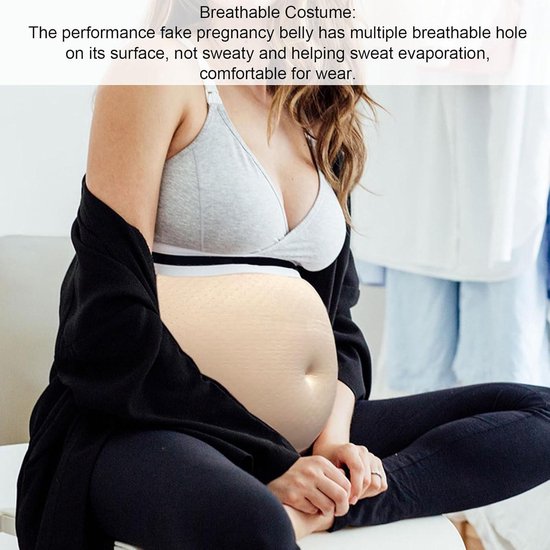 1-5 Maanden Nep Zwangere Buik Realistische Bump Fotografie Acteur Cosplay 14.6 X 12.2 X 2.8in | bol