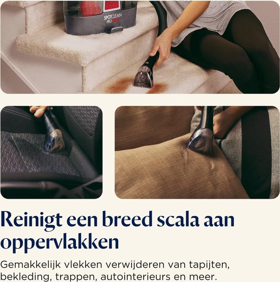 SpotClean ProHeat - Tapijtreiniger - Krachtige Motor - Compact Design | bol