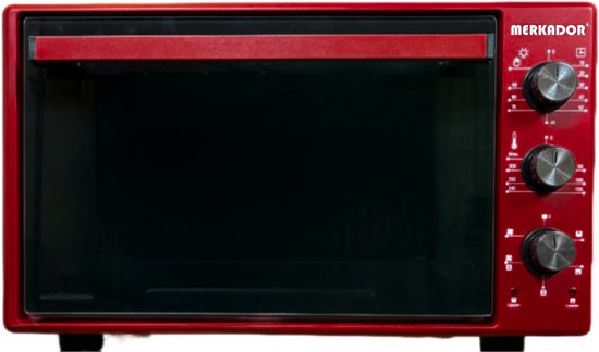 Merkador Vrijstaande Oven - 40 Liter - 1300 Watt - Hetelucht ...