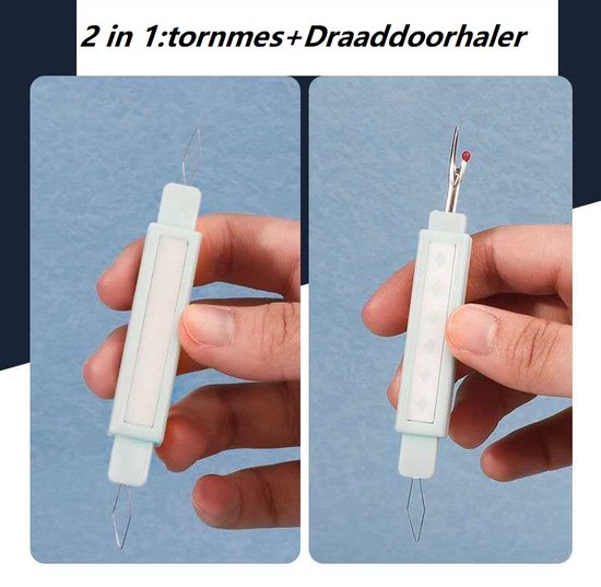 2 in 1 Tornmes + Draaddoorhaler -Draaddoorsteker - Naald Inrijger ...