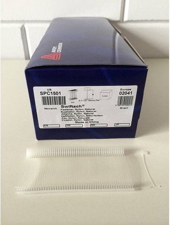 Dennison-pins 40 mm std Nylon 5000 stuks | bol