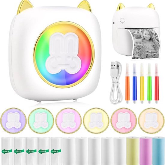 Mini Printer - Pocket Printers - Draagbare Printer - Mobiele Printer | bol