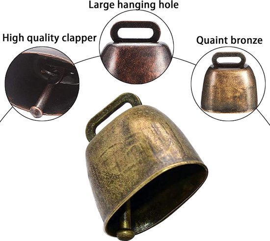 10 Stuks - Koebel - Koebellen - Decoratieve Koebellen - Boerderij - Bel ...