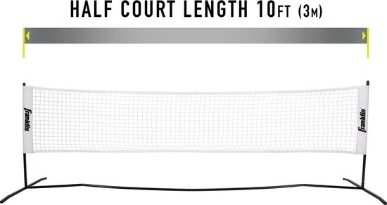 Franklin Half Court Pickleball Starter Set (2 Spelers) - Wit | Maat ...