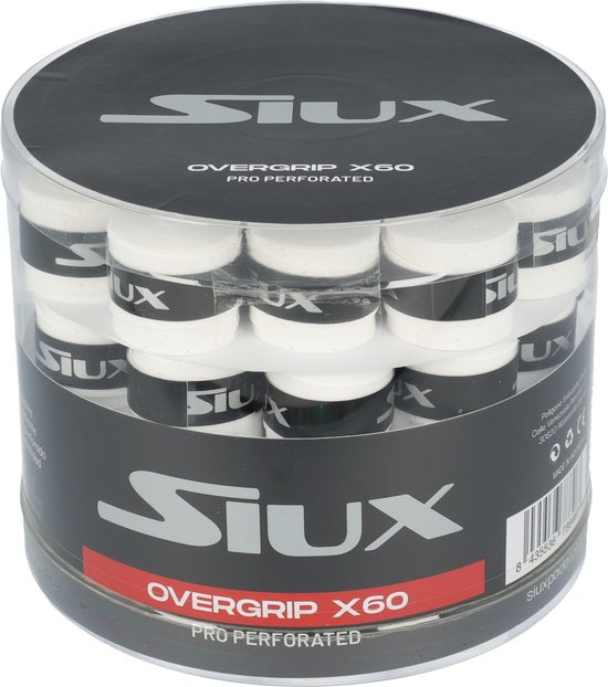 Siux Pro Perforated X60 Overgrip Wit | bol