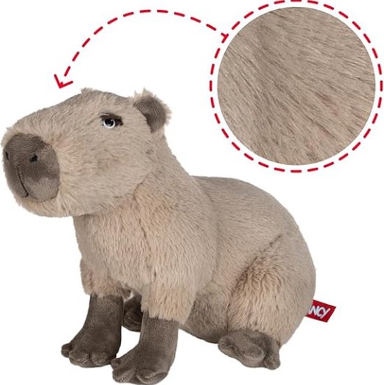 Capybara Knuffel - Capibara Knuffel - Knuffeldier - Speelgoed - Cadeau ...
